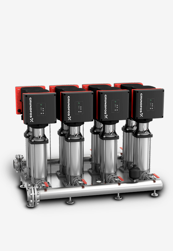 Boosterstation 40 bar - multipumpe | System Cleaners